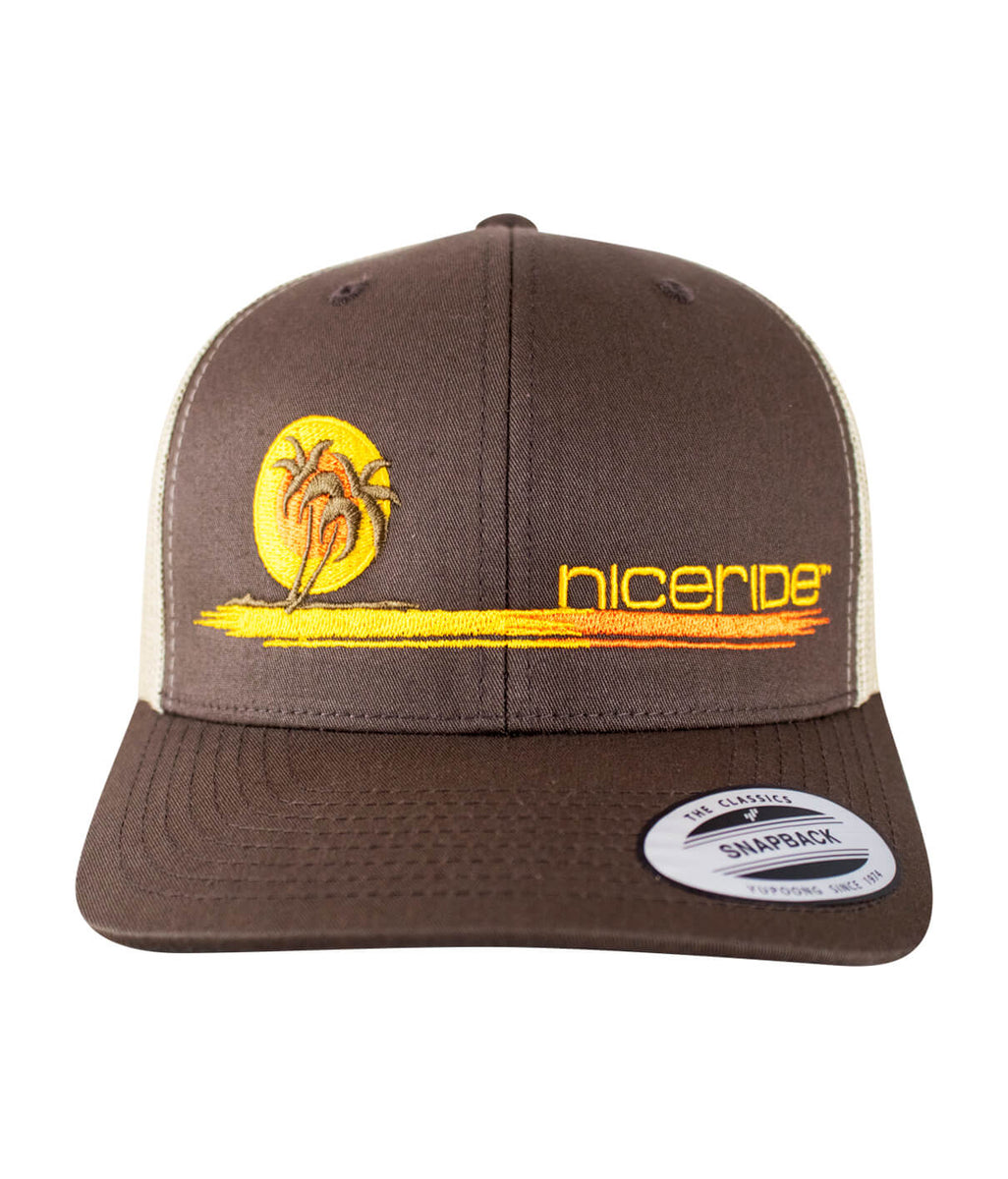 "Sunset" Unisex Adjustable Retro Trucker Hat – NICERIDE