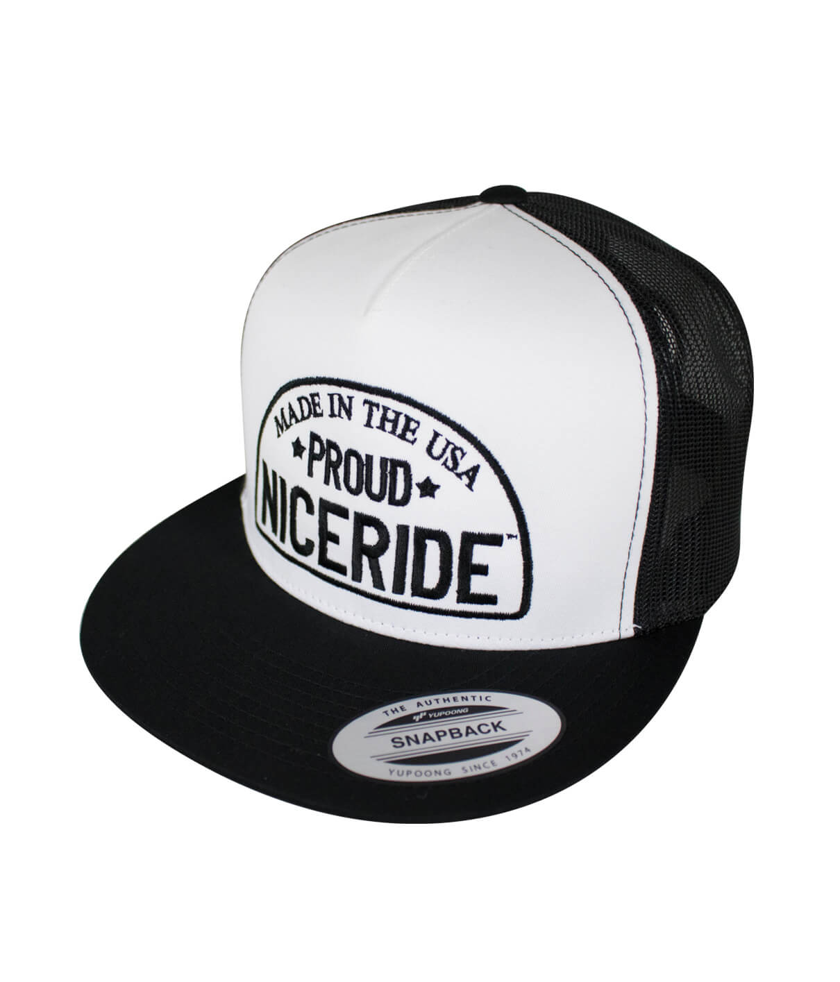 "Proud" Unisex Adjustable Trucker Hat – NICERIDE