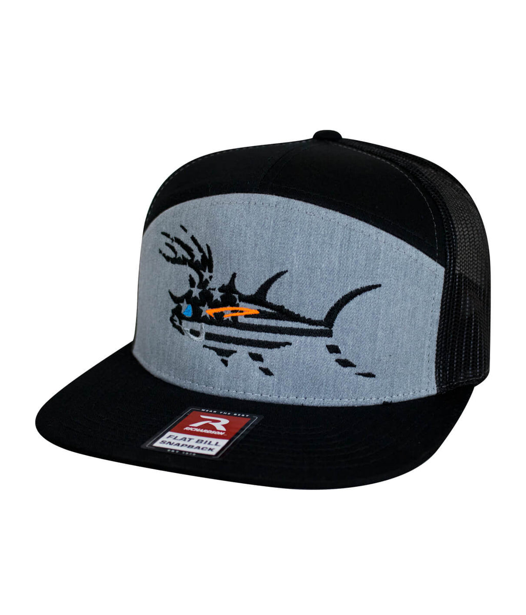 Buck-Eye Faded Glory 7-Panel Trucker Hat for All – NICERIDE