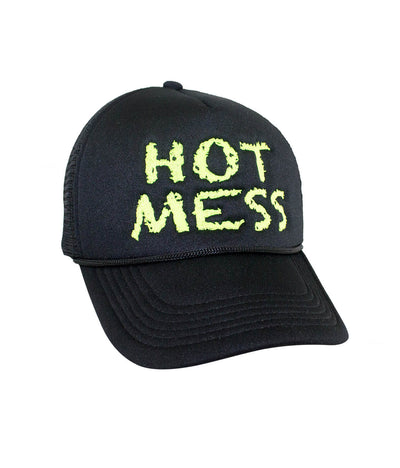 "Hot Mess" Adjustable Foam Trucker Hat – NICERIDE
